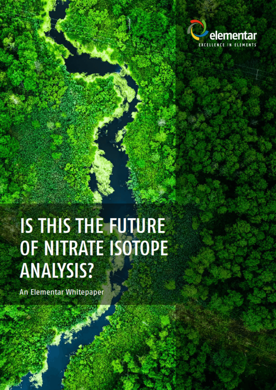 Is this the future of nitrate isotope analysis? – Whitepaper - Elementar
