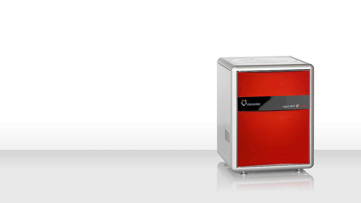 Oxygen analyzer rapid OXY cube - Elementar