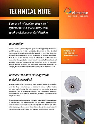 Burn mark without consequences? - Elementar