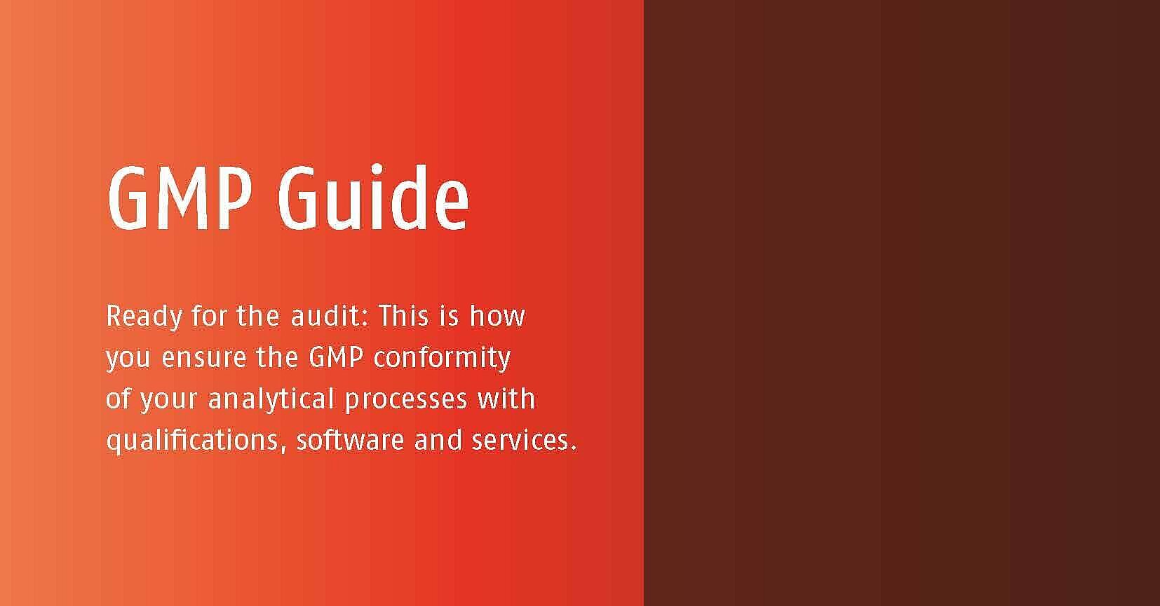 GMP Guide: Ready for the audit - Elementar