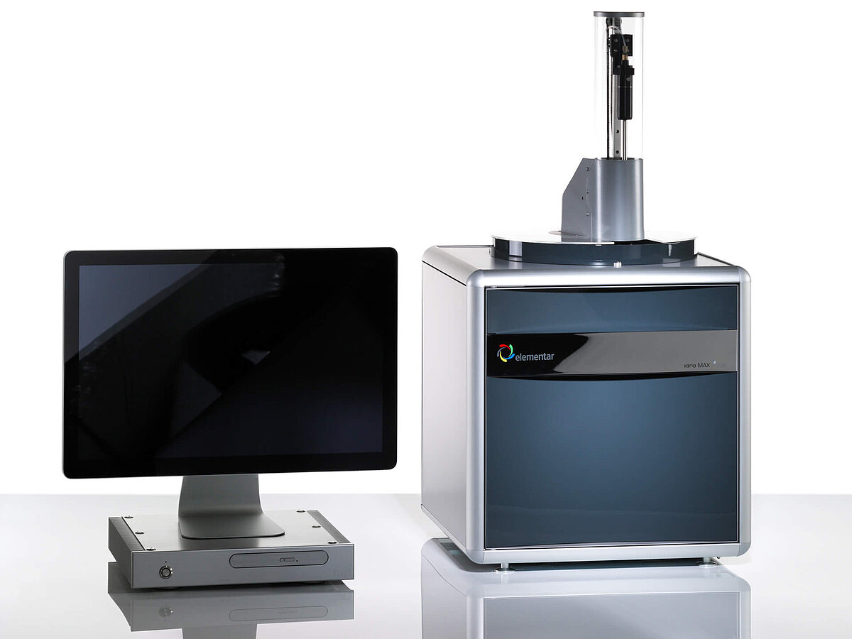 Organic elemental analyzer vario MAX cube - Elementar