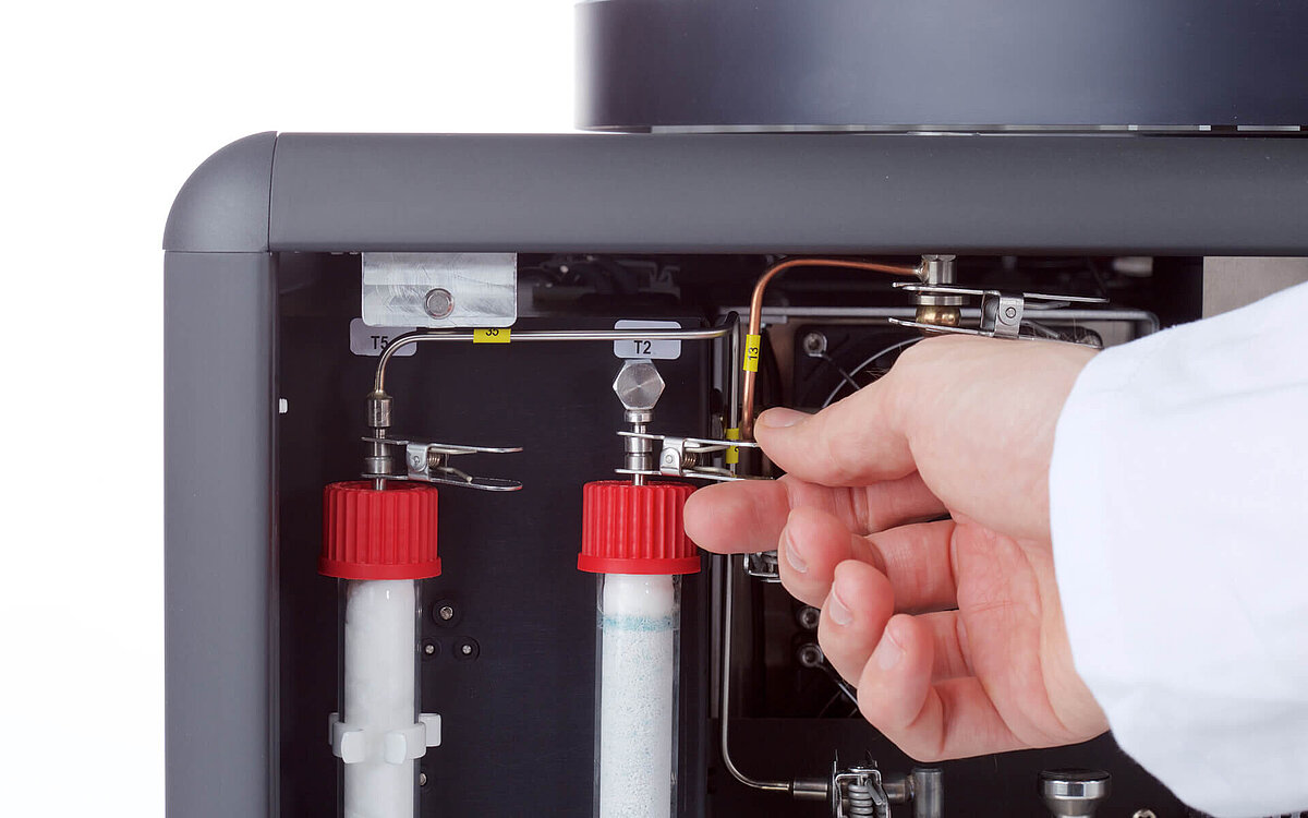 CS/ONH inorganic elemental analyzer inductar® EL cube - Elementar