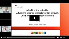 Biochar characterization through CHNS & carbon fraction analysis - Elementar