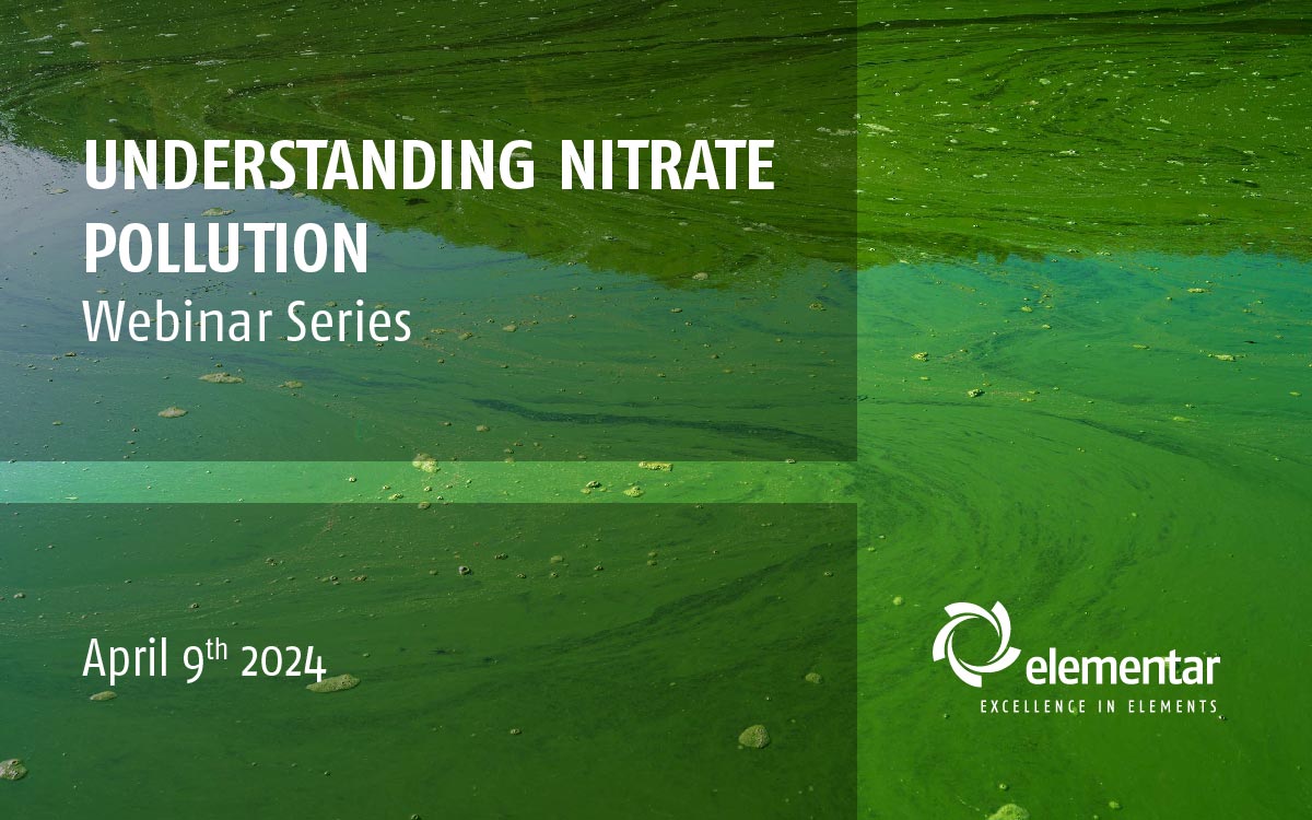 Elementar Nitrate Pollution Webinar Series Elementar
